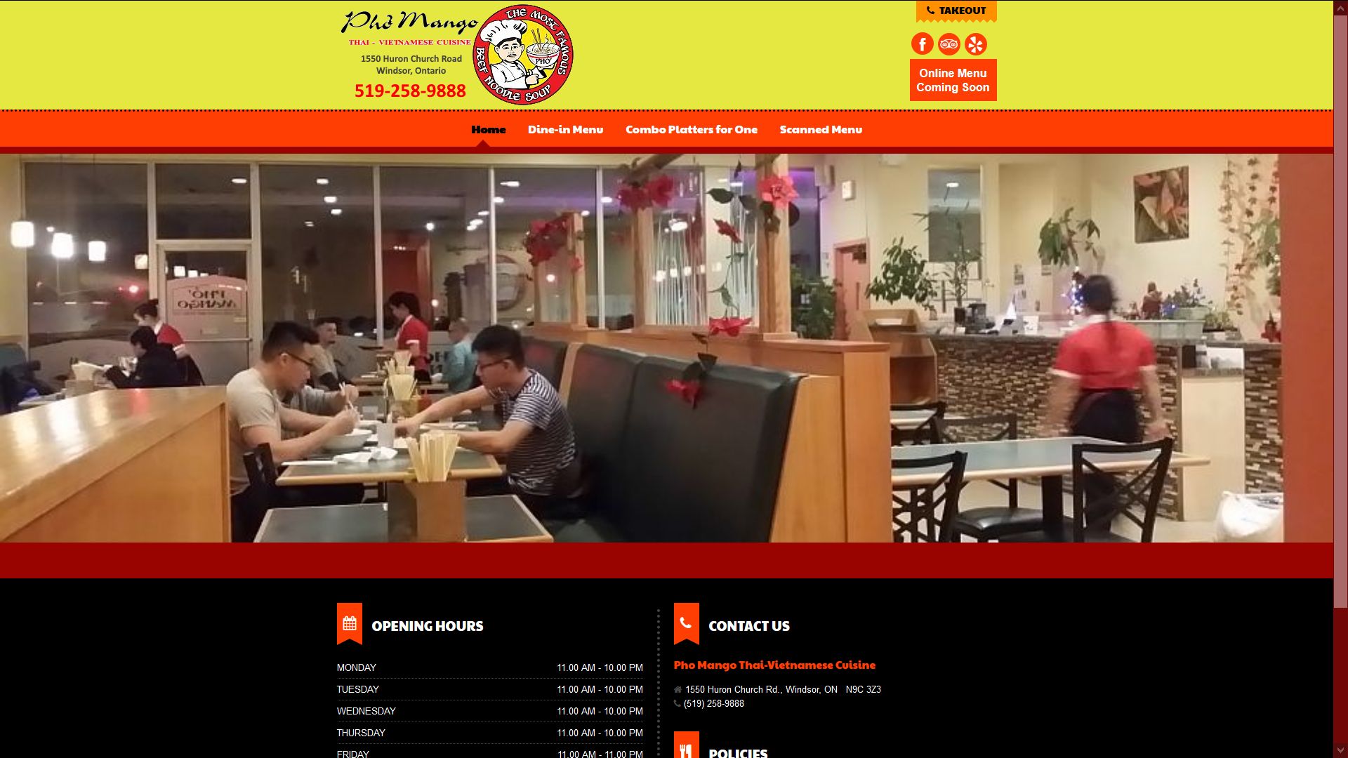 Pho Mango Thai-Vietnamese Cuisine - JEM Software